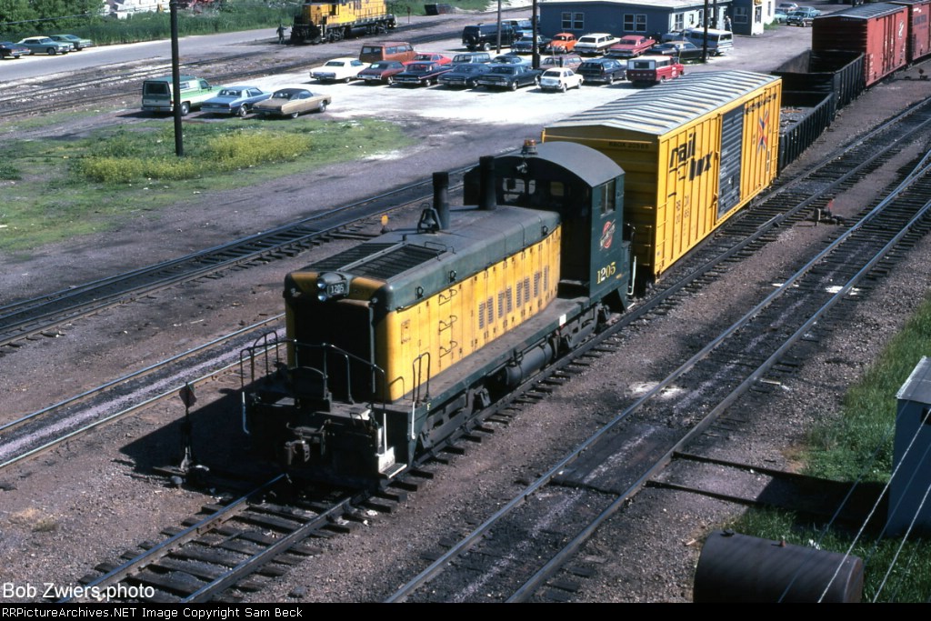 CNW 1205 at Butler Yard